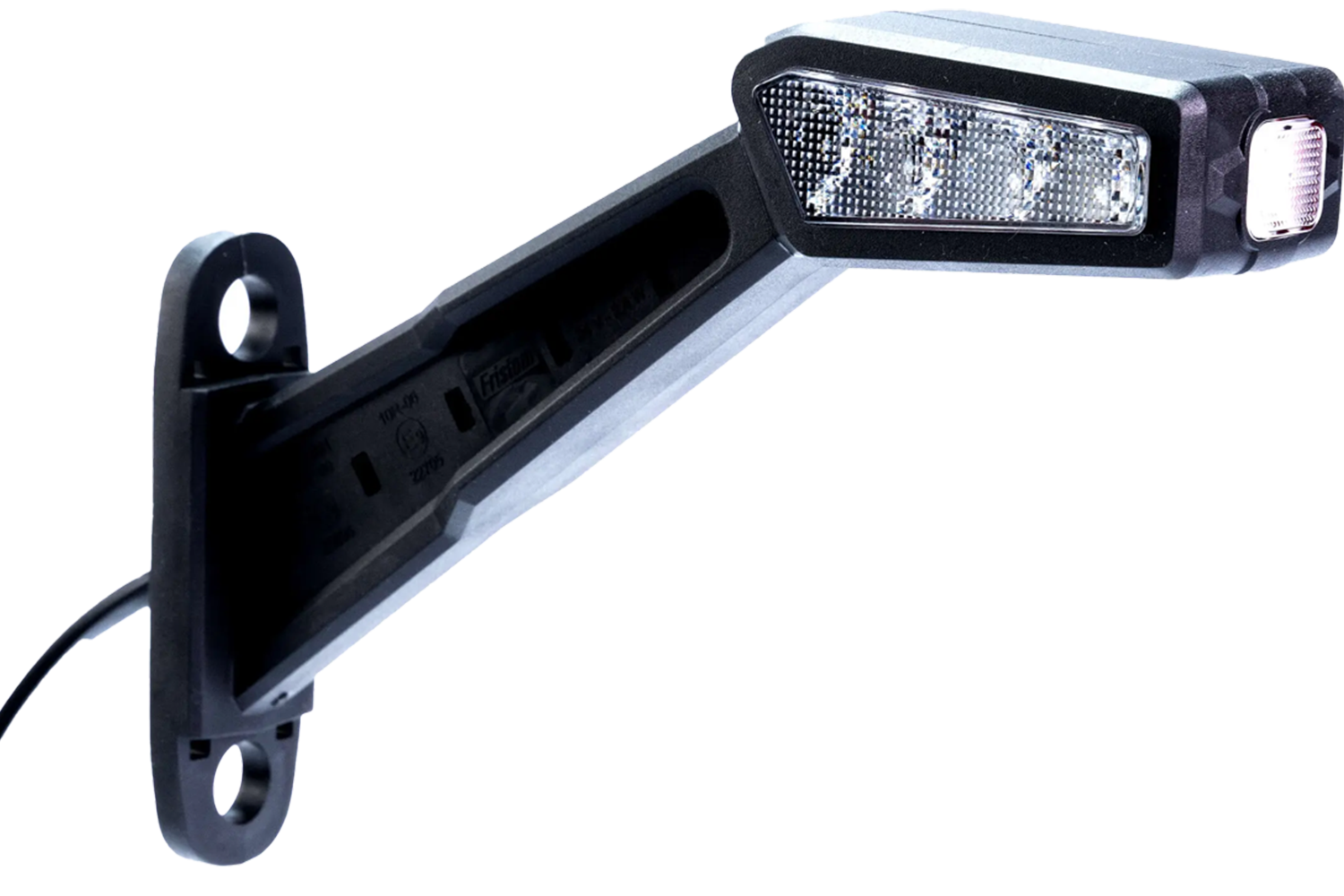 FRISTOM FT-146 LED dešinioji gabaritinė lempa ant guminės svirties - UNITRAILER