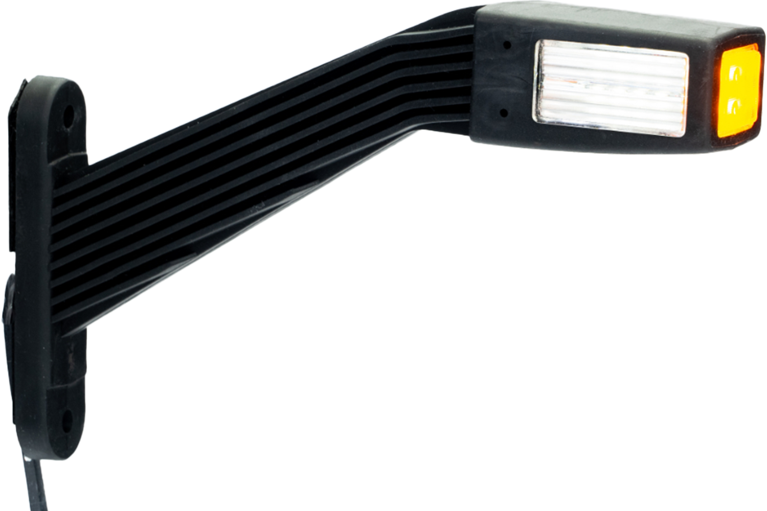 FRISTOM FT-145 LED kairioji gabaritinė lempa ant guminės svirties - UNITRAILER